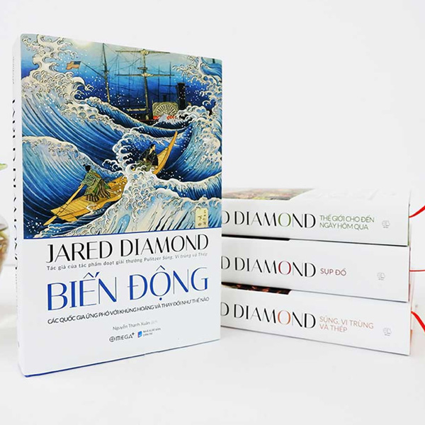 Tuyển tập sách của tác giả Jared Diamond đã được xuất bản tại Việt Nam
