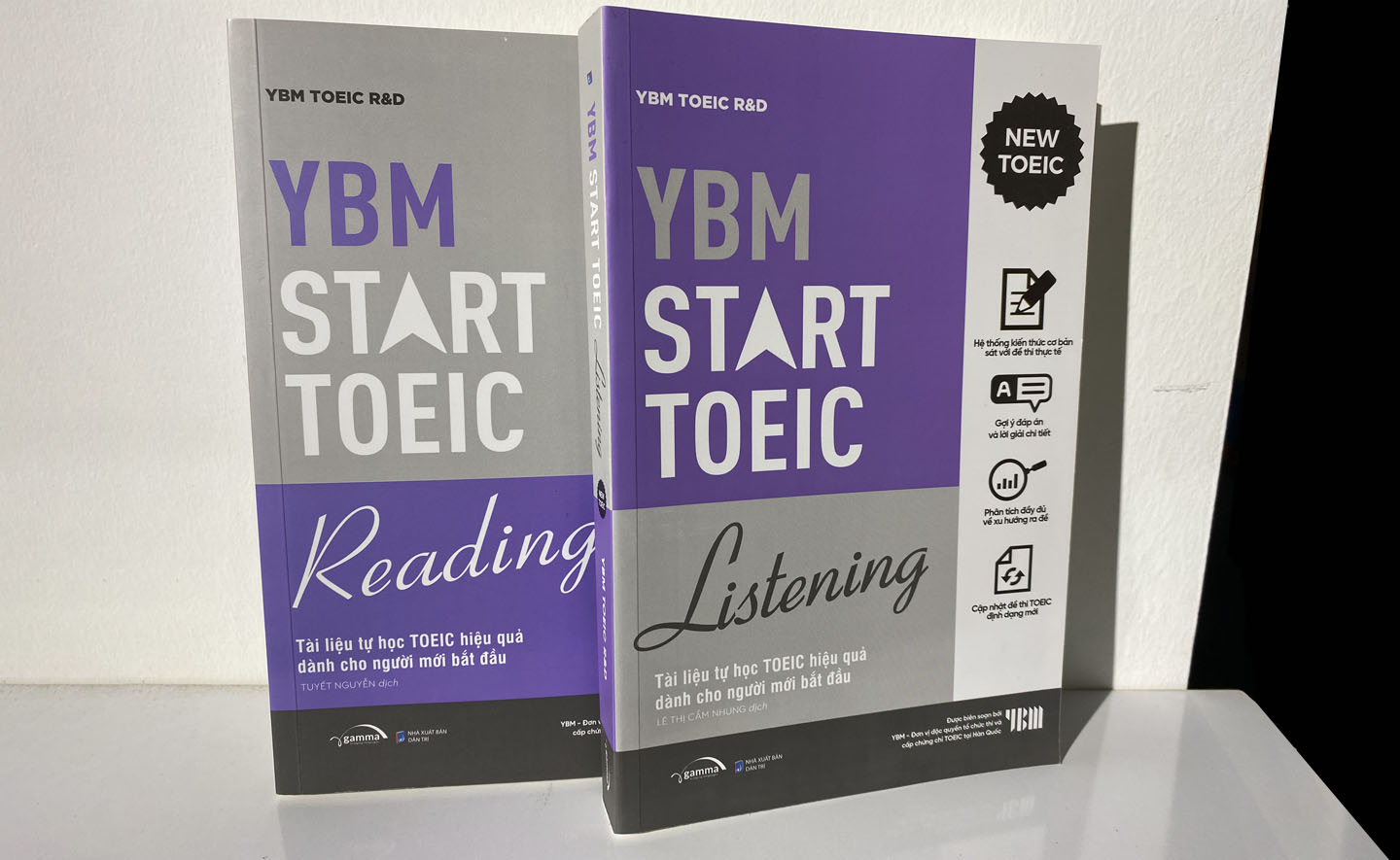 YBM Start Toeic - Tài liệu cho gen Z tự học Toeic do chính đơn vị tổ chức thi biên soạn